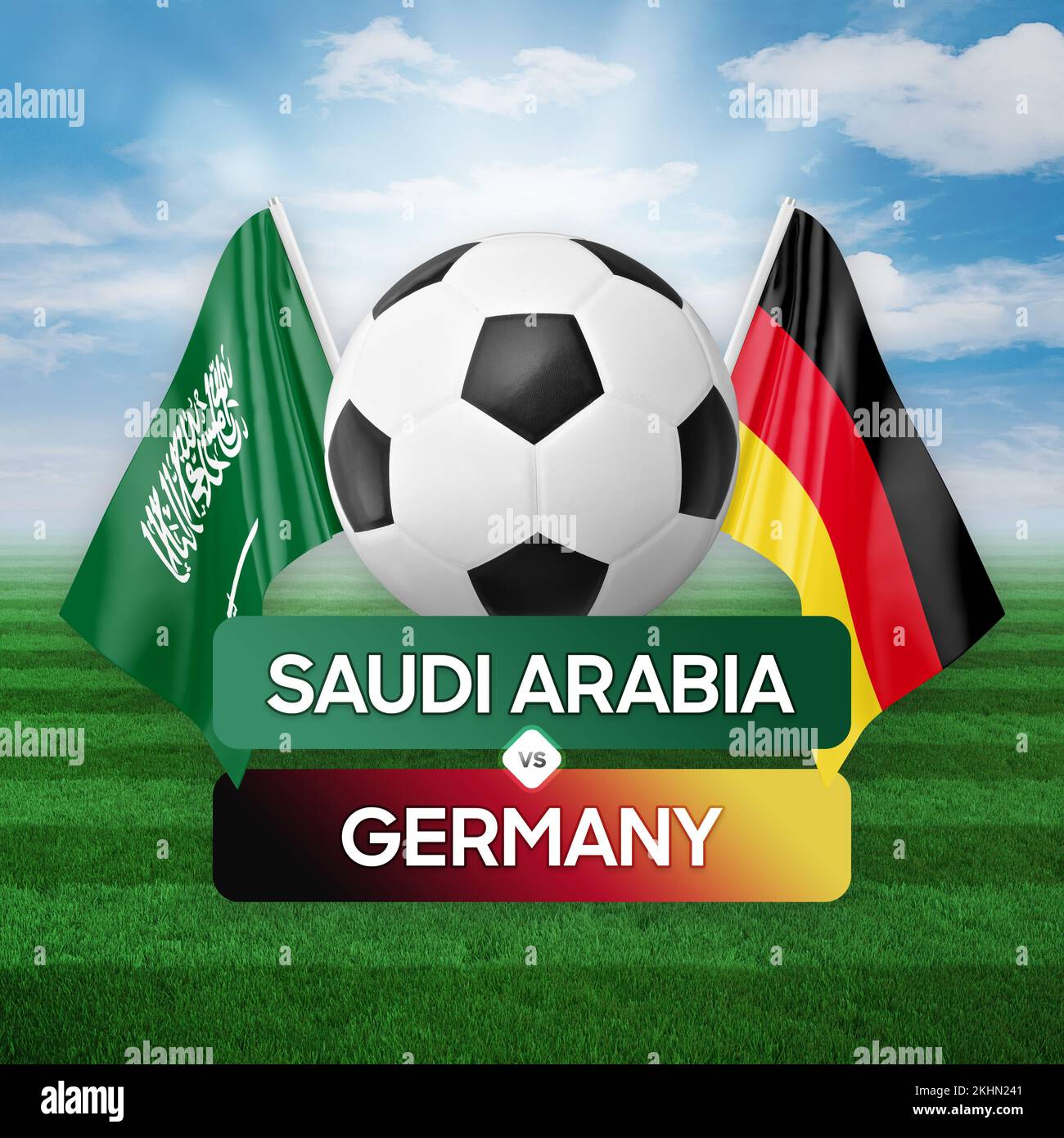 Saudi arabia vs germany hi-res stock photography and images - Alamy