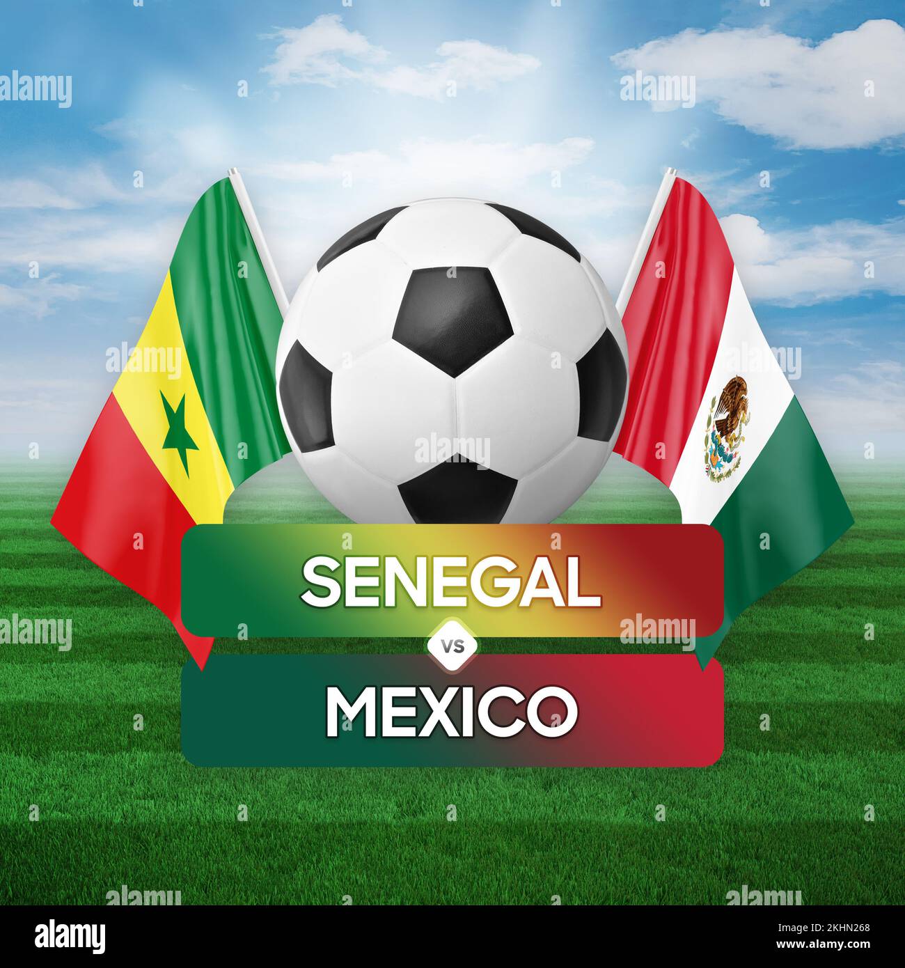 Senegal vs mexico hi-res stock photography and images - Alamy