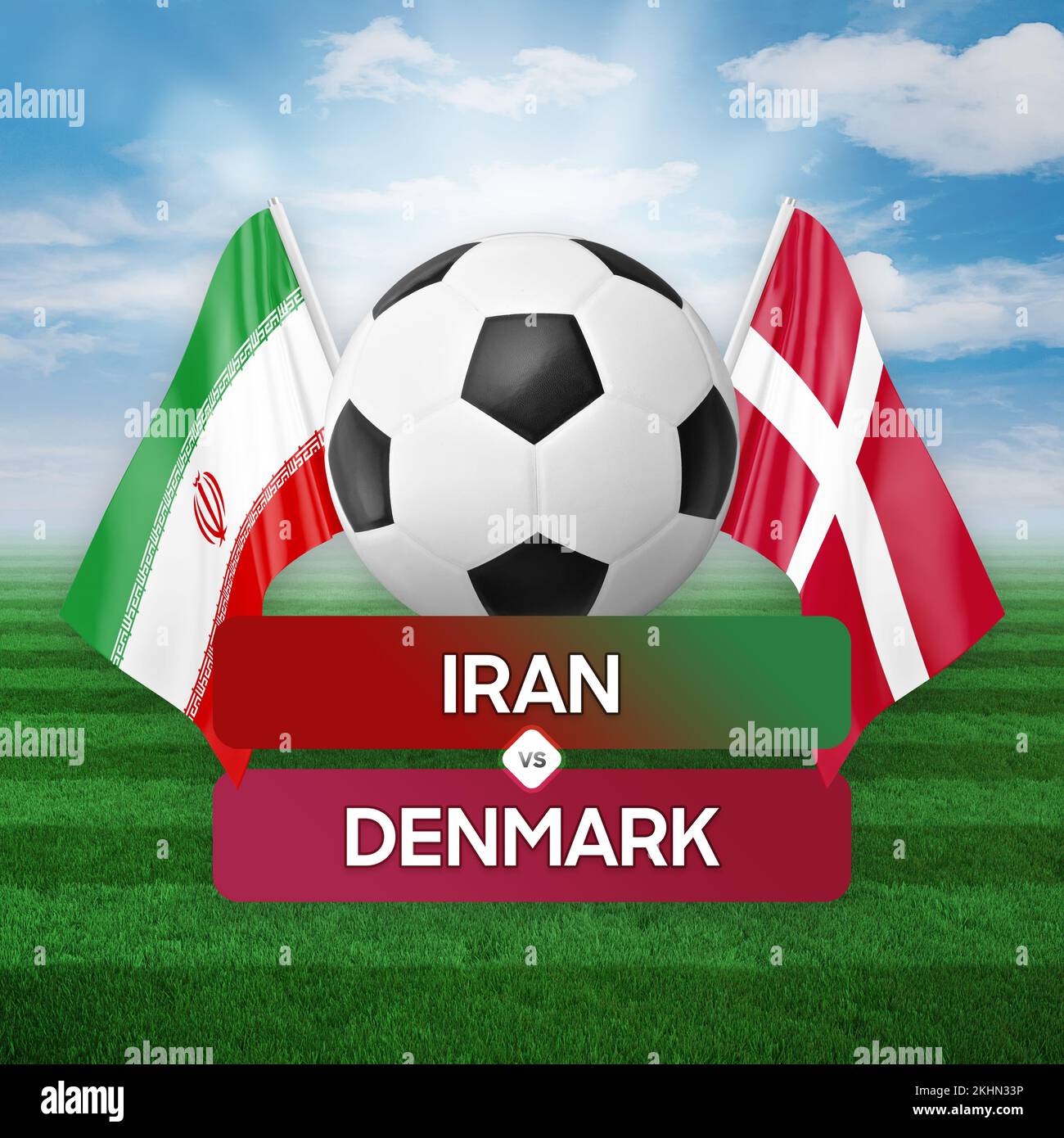 Iran vs denmark hi-res stock photography and images - Alamy