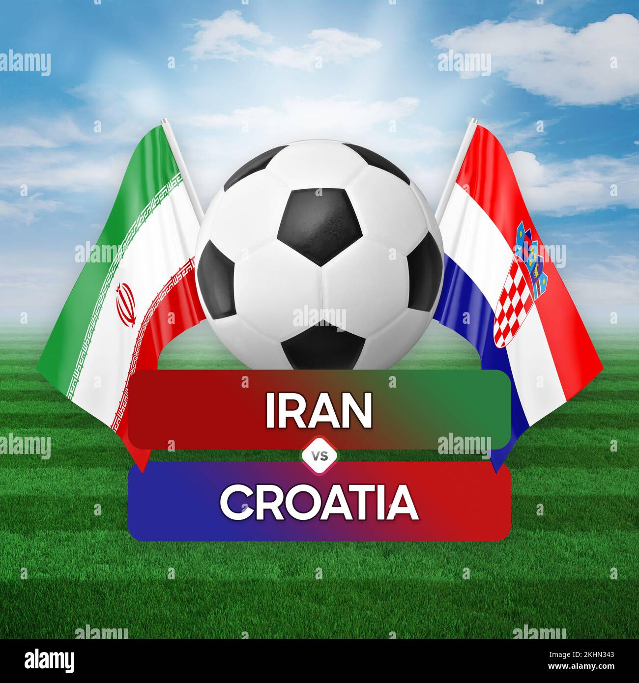 Iran vs croatia hi-res stock photography and images - Alamy