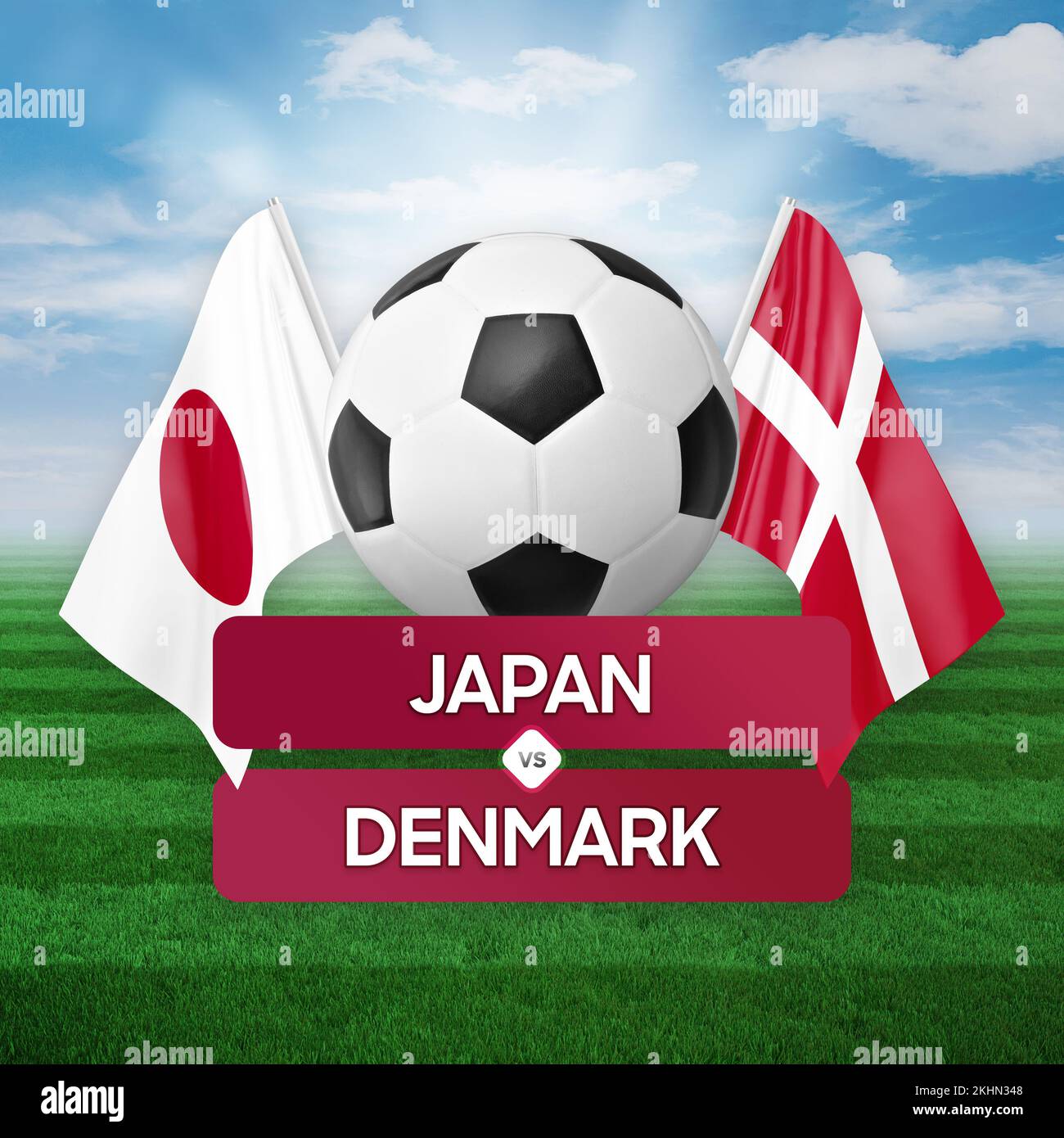 Japan vs denmark hi-res stock photography and images - Alamy