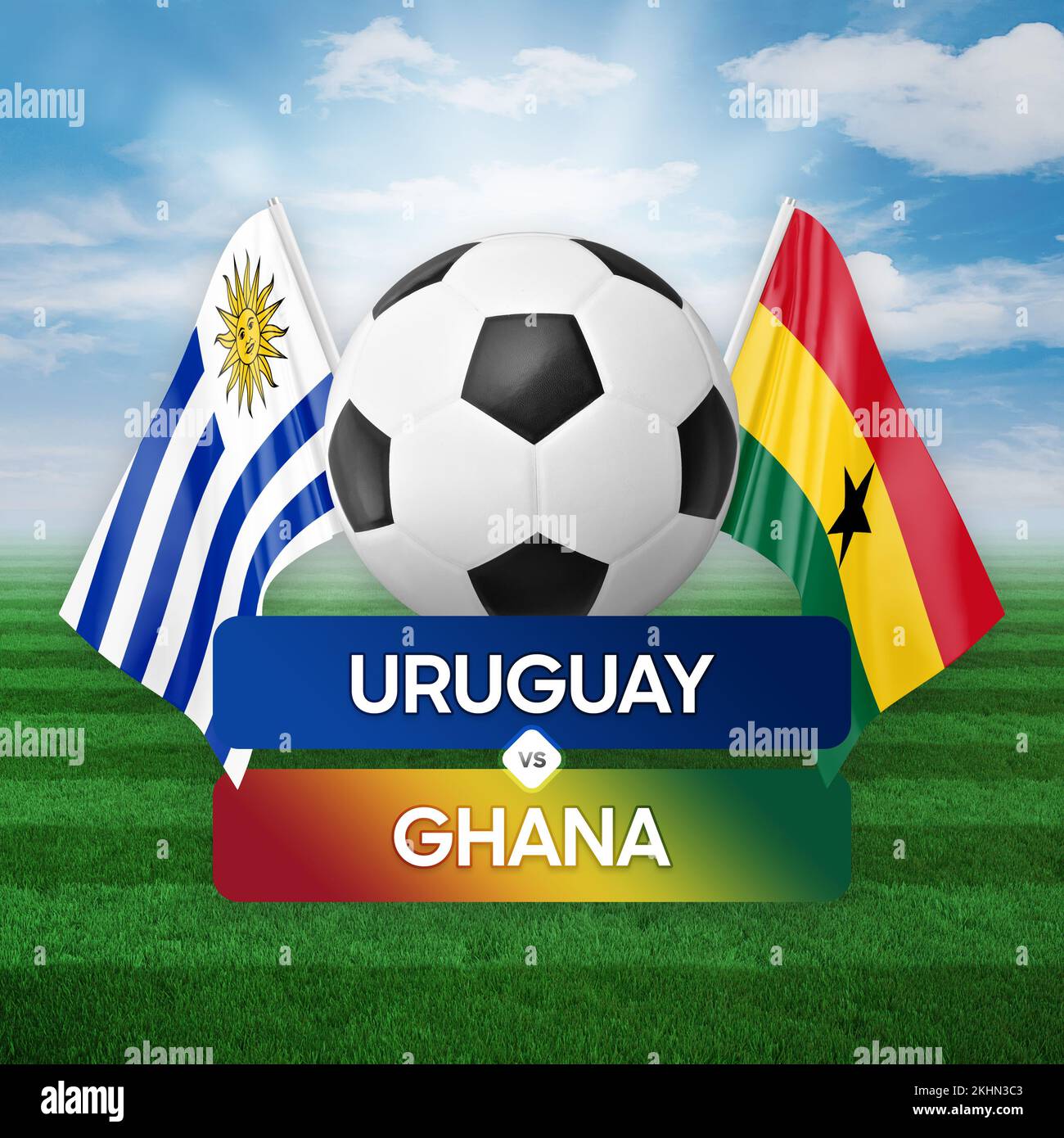 Soccer football ghana uruguay hi-res stock photography and images - Alamy