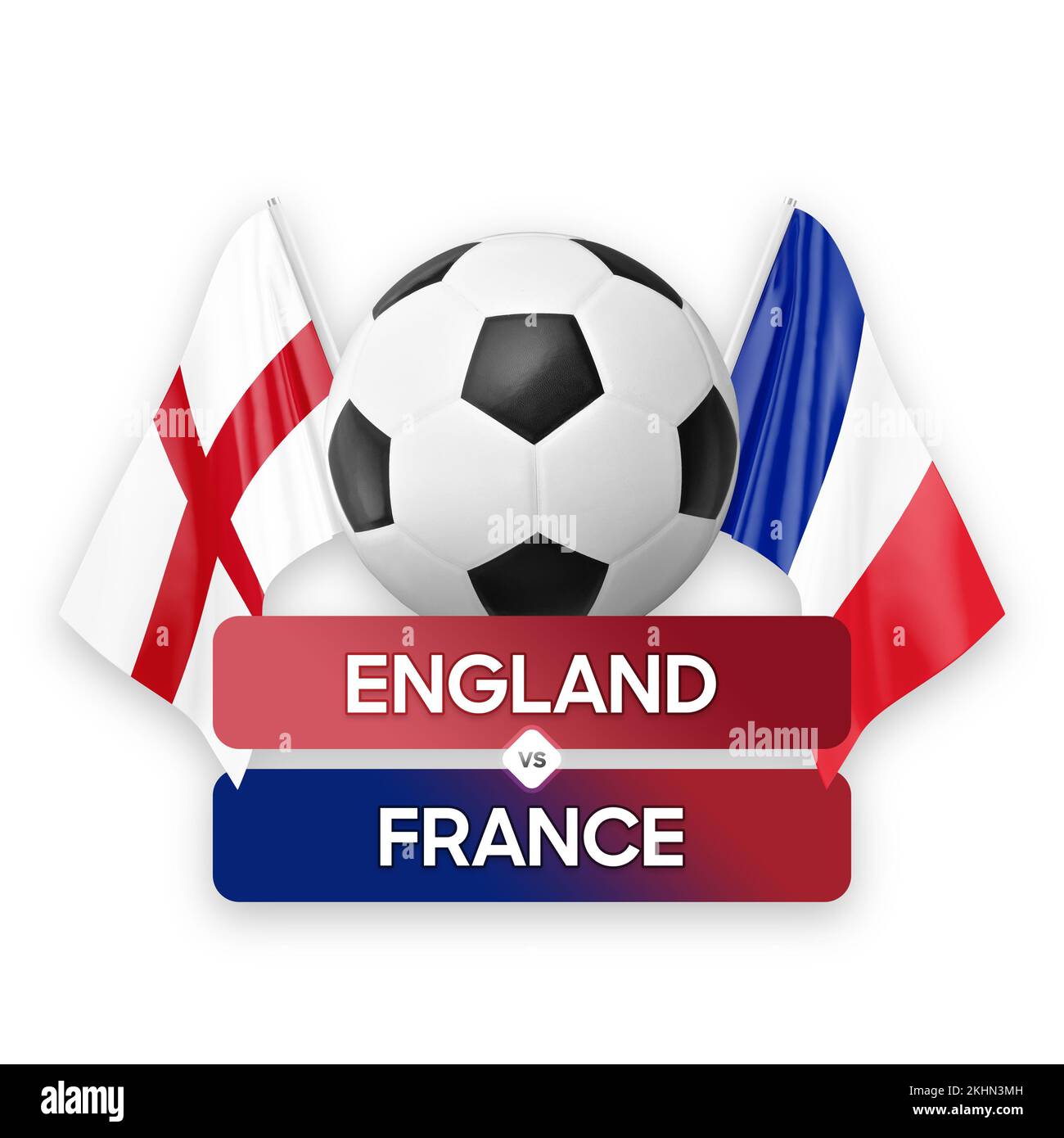 England vs France national teams soccer football match competition ...