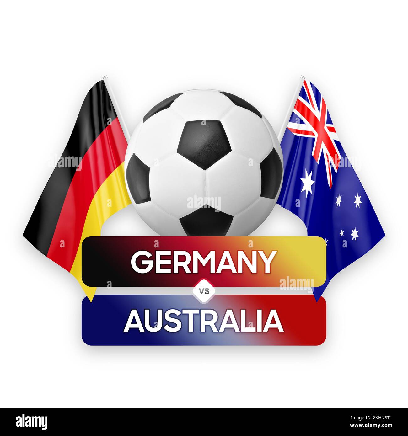 Germany vs Australia national teams soccer football match competition ...