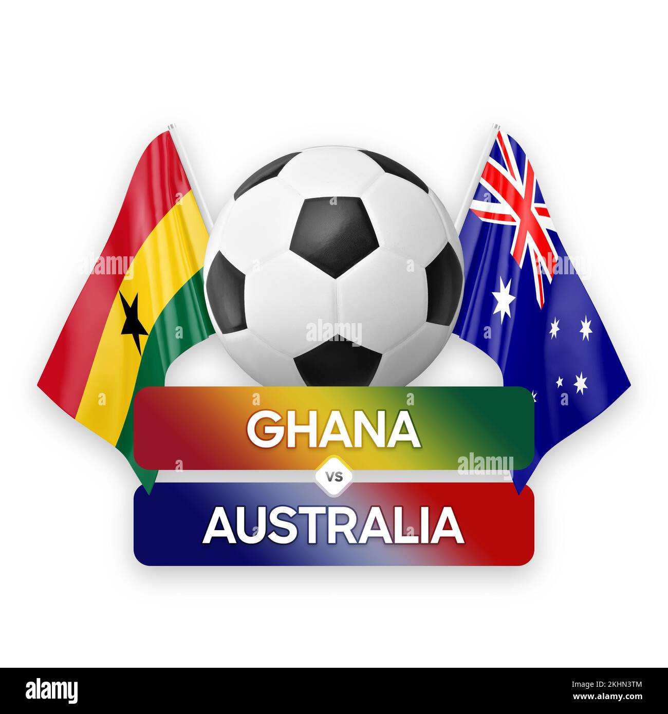 Australia ghana flag Cut Out Stock Images & Pictures - Alamy