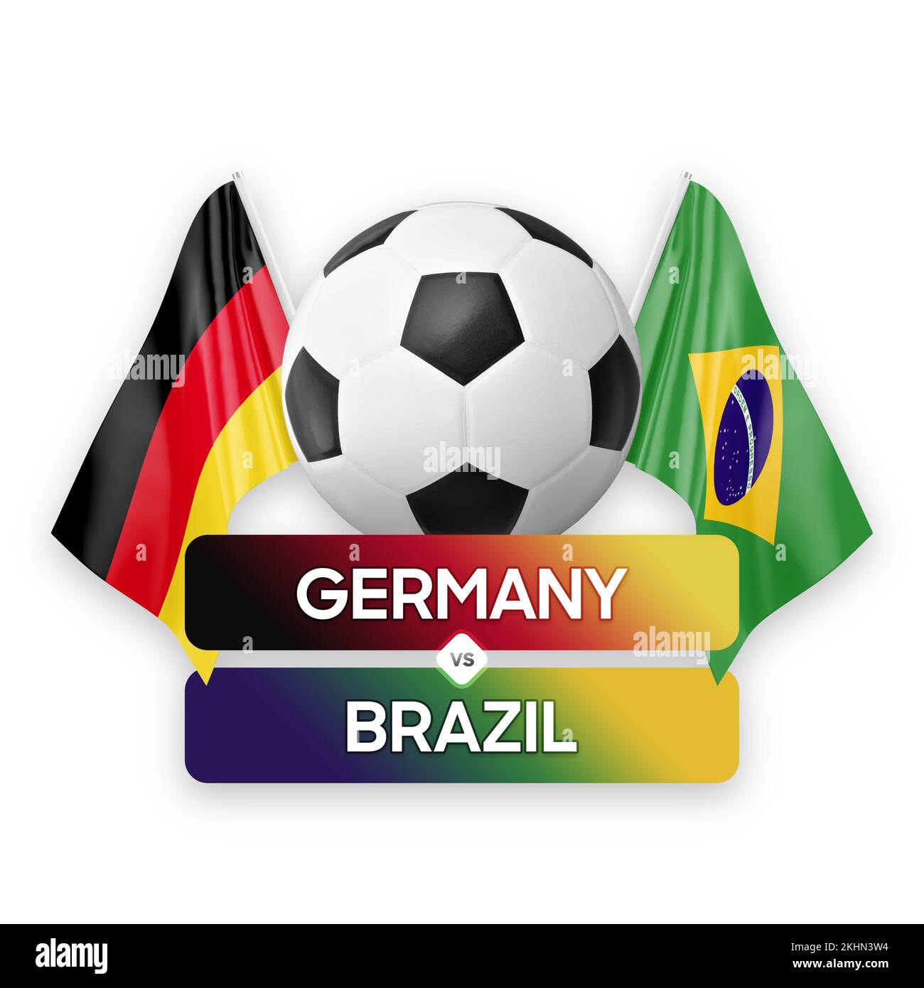 Germany vs Brazil national teams soccer football match competition ...