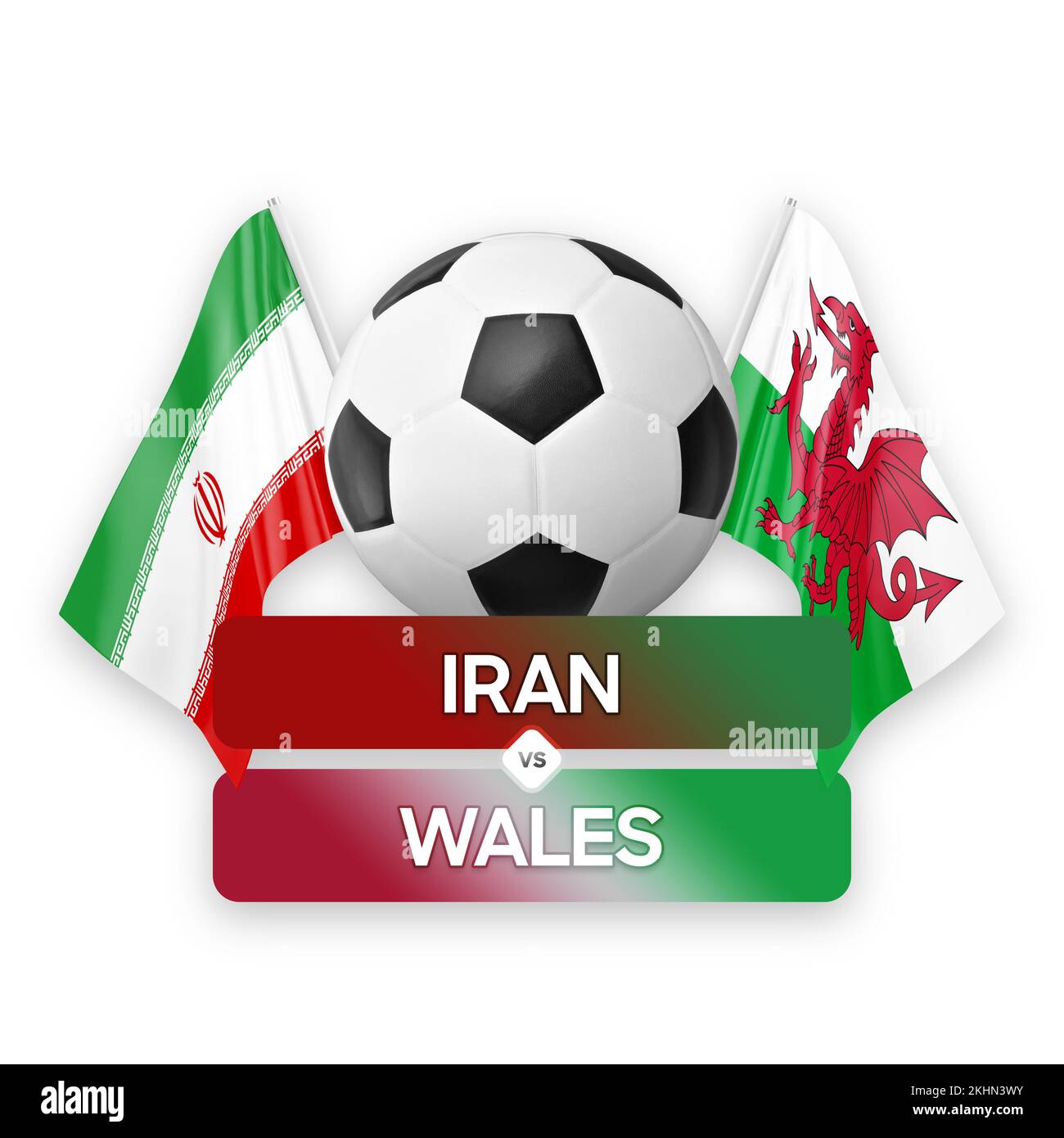 World cup iran vs wales hi-res stock photography and images - Alamy