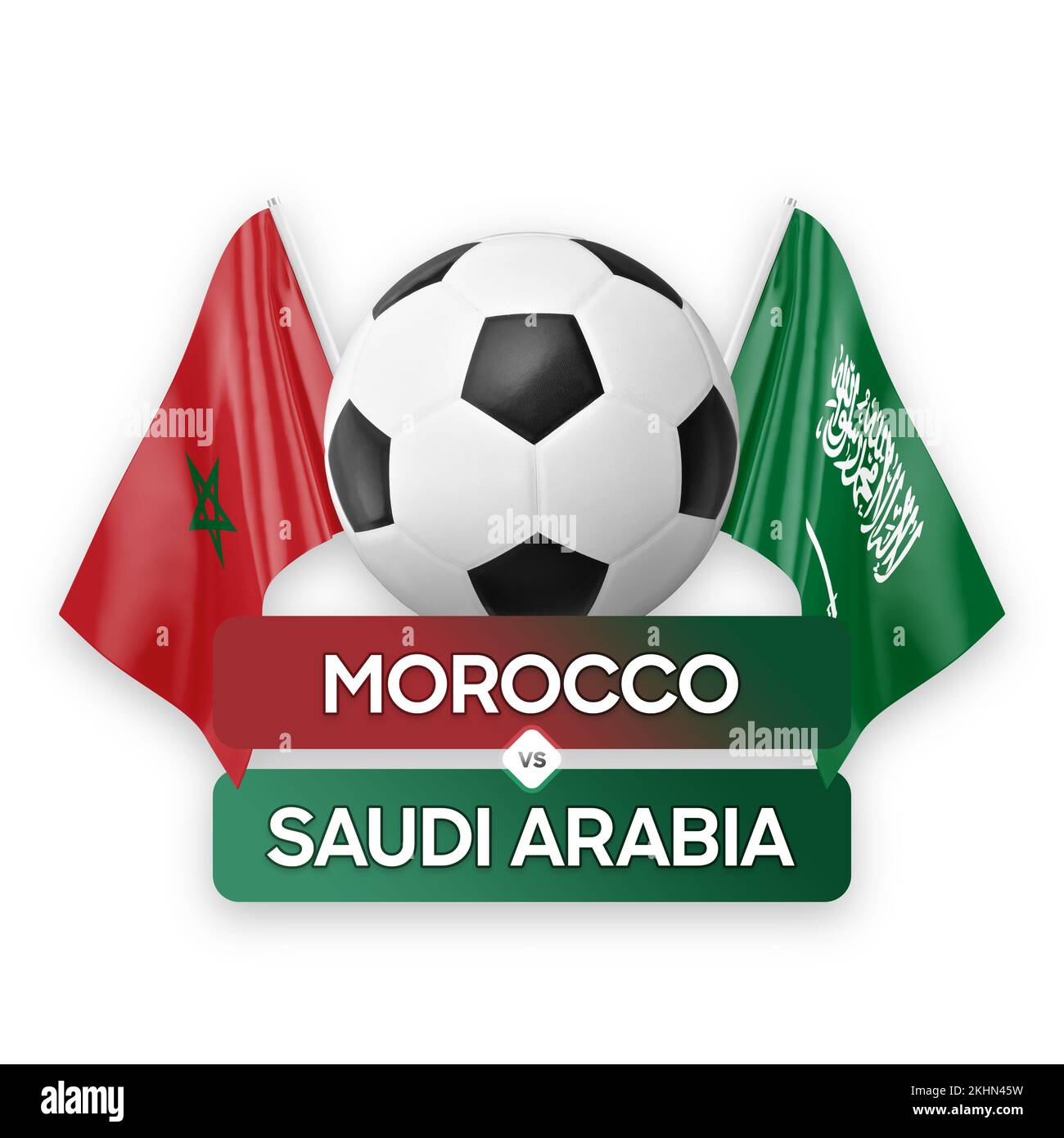 Saudi arabia morocco football hi-res stock photography and images - Alamy