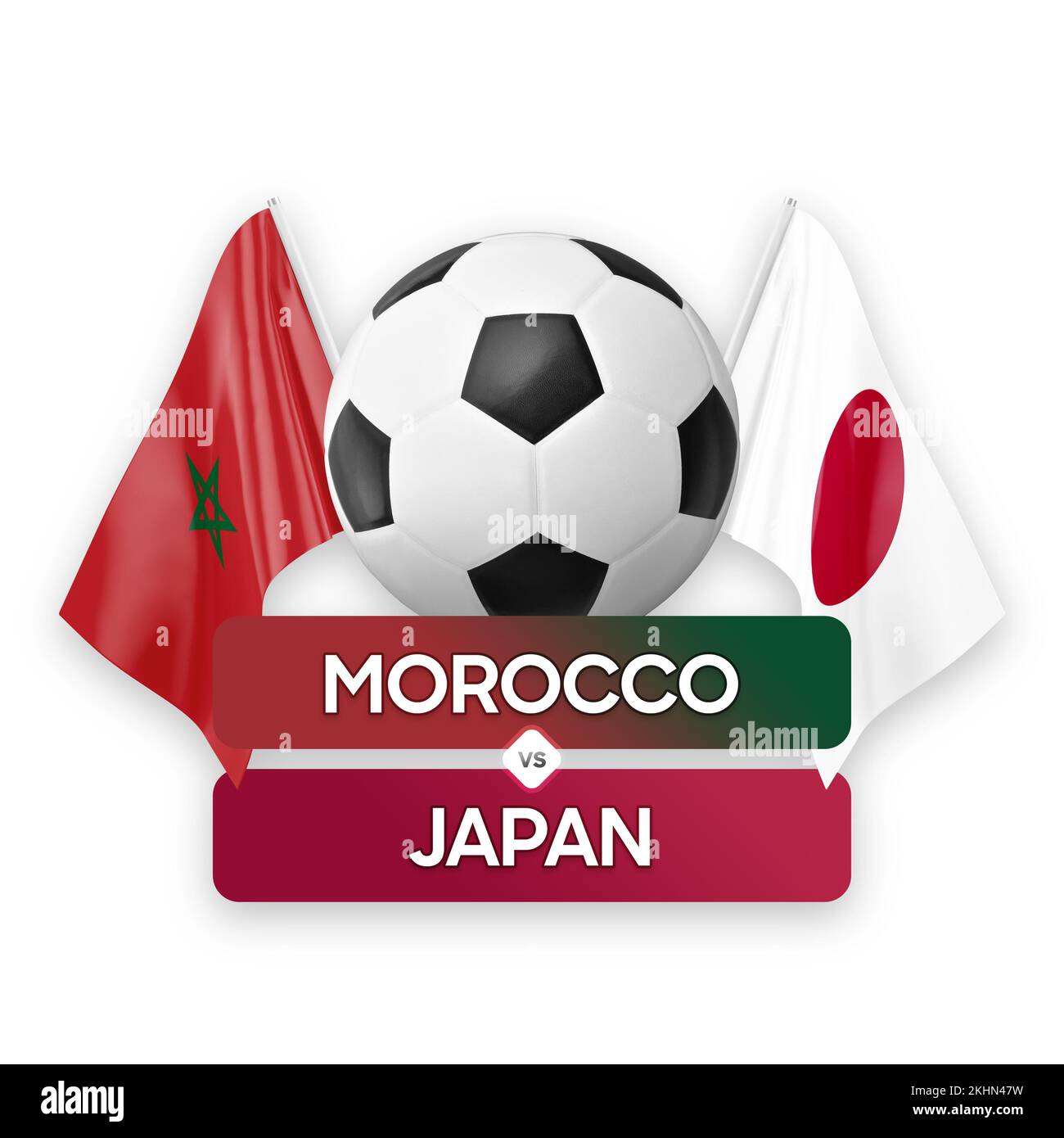 Morocco vs Japan national teams soccer football match competition ...