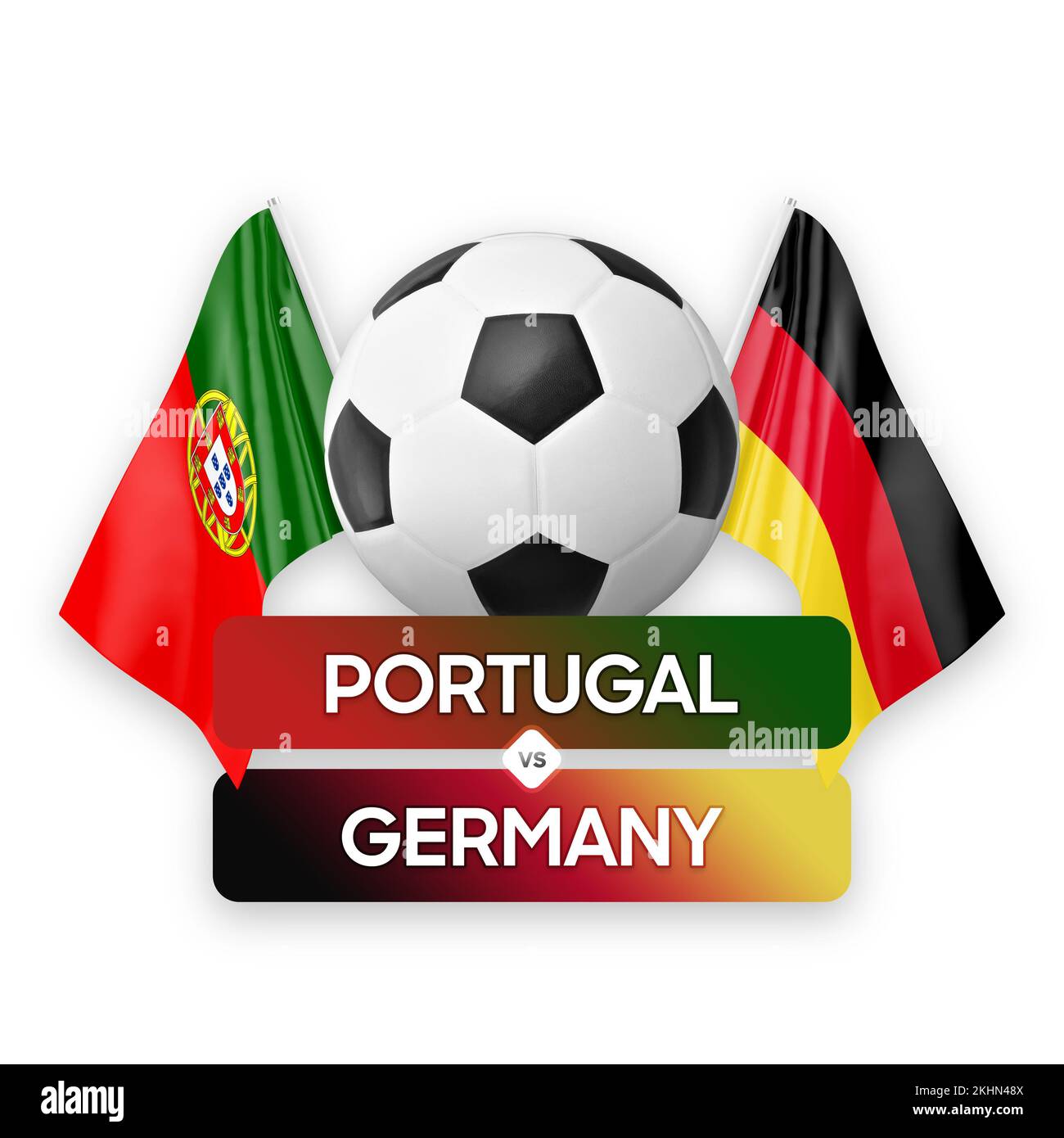 Portugal vs Germany national teams soccer football match competition ...