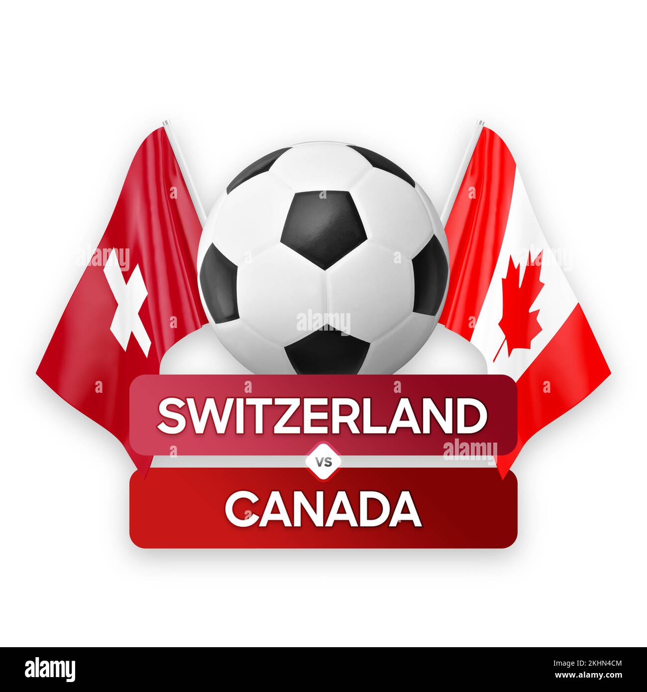 Switzerland vs Canada national teams soccer football match competition ...