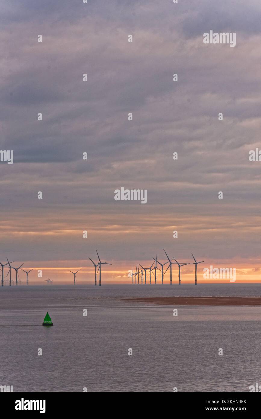 Welsh coast wind farm hi-res stock photography and images - Alamy