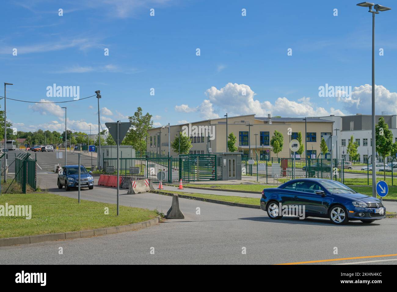 US-Kaserne, New-York-Straße, Wiesbaden, Hessen, Deutschland Stock Photo ...