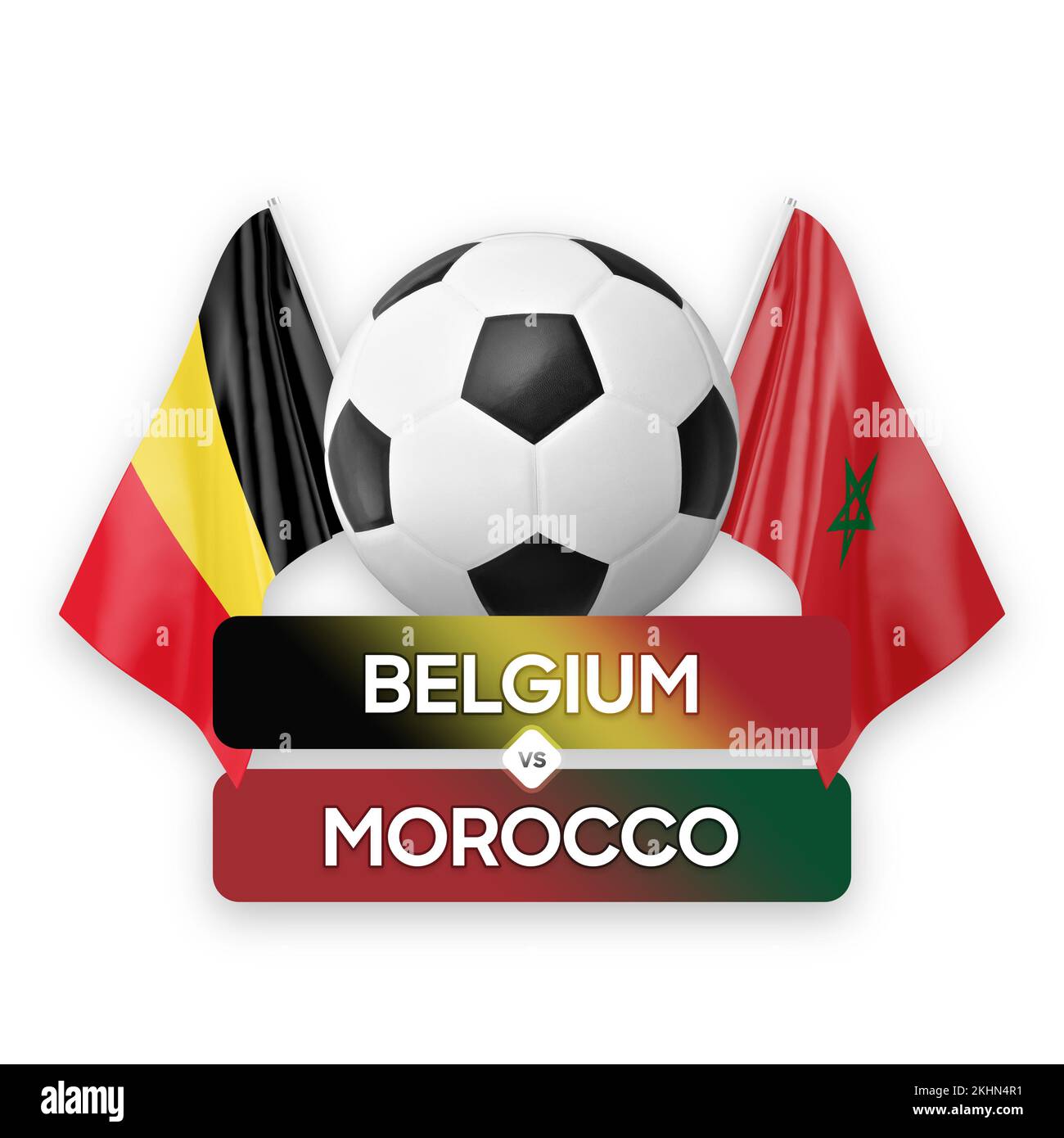Belgium morocco flag hi-res stock photography and images - Alamy