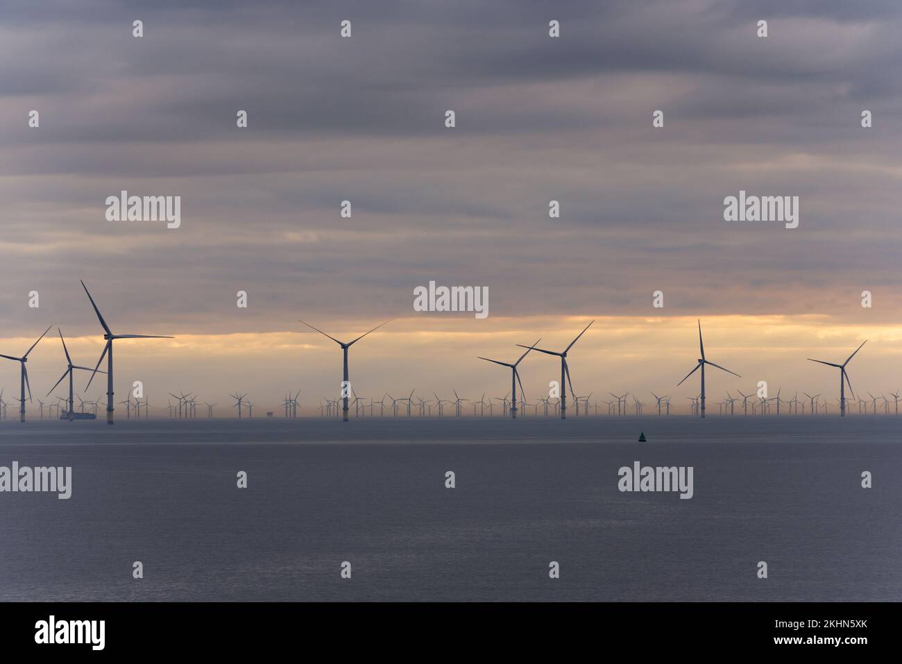Welsh coast wind farm hi-res stock photography and images - Alamy