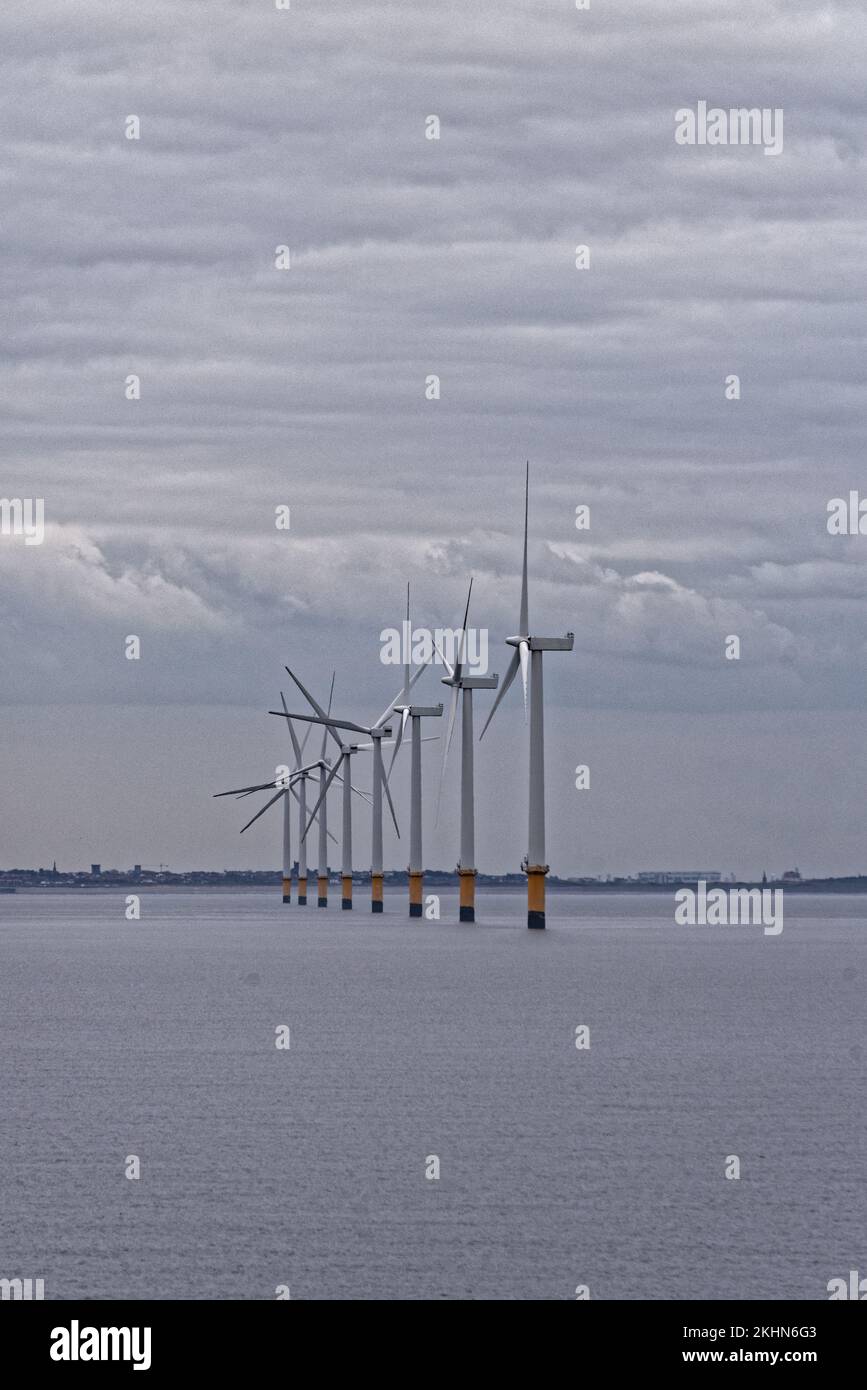 Windturbines off shore hi-res stock photography and images - Alamy