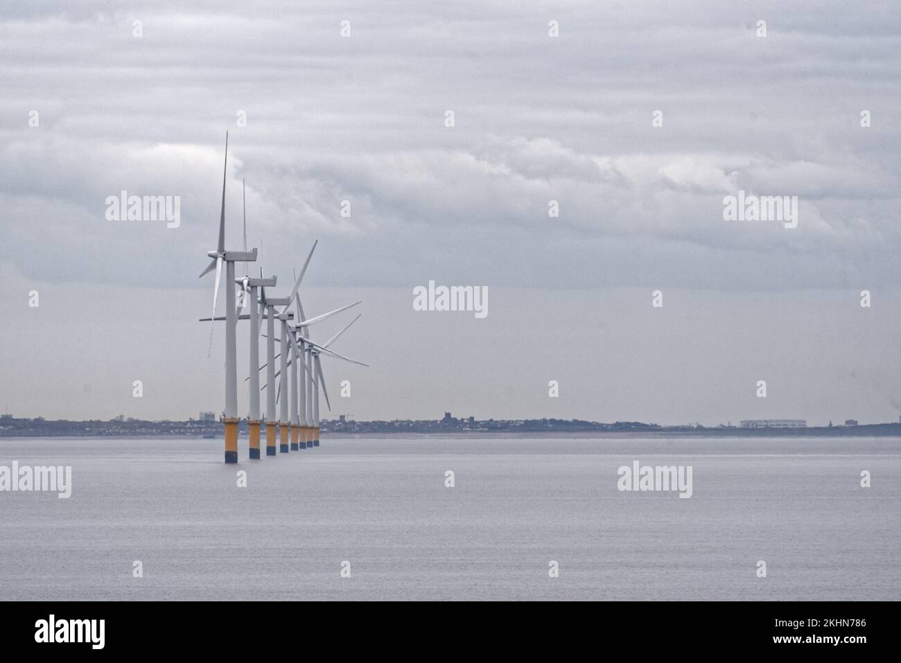 Welsh coast wind farm hi-res stock photography and images - Alamy