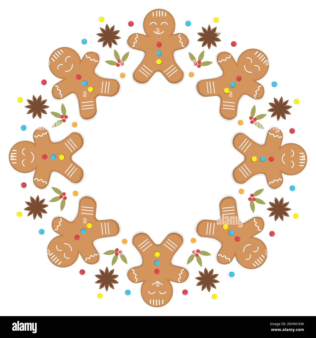 Gingerbread Border Clip Art