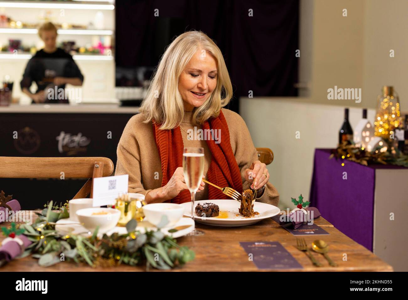 Taste the difference christmas pudding hi-res stock photography and ...