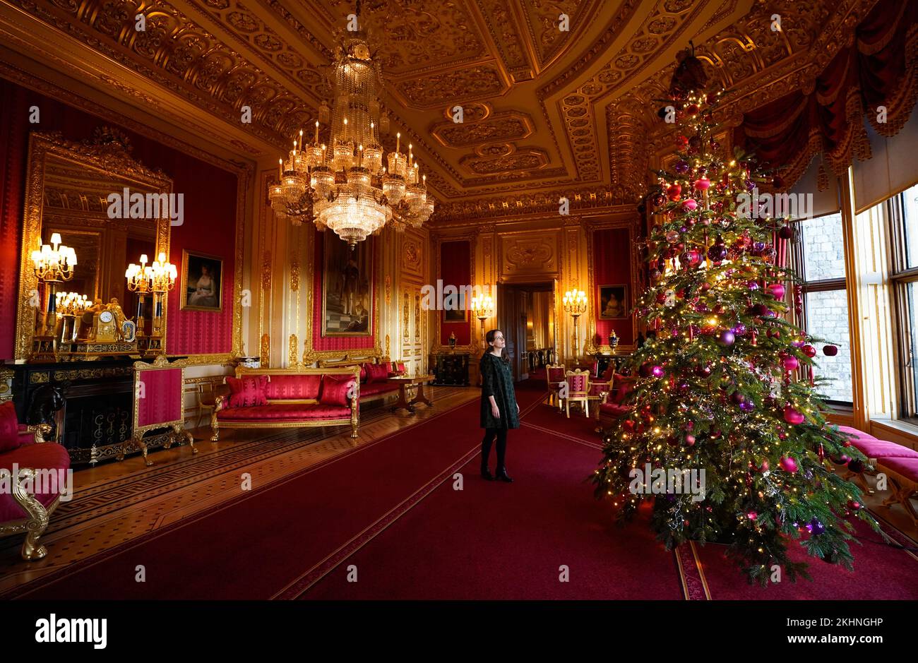 The crimson drawing room windsor hi-res stock photography and images ...