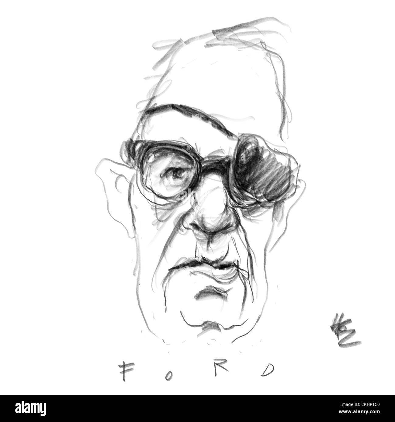 John ford western Black and White Stock Photos & Images - Alamy