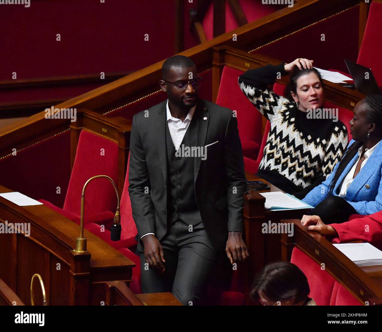 French leftist party La France Insoumise (LFI) member of Parliament ...