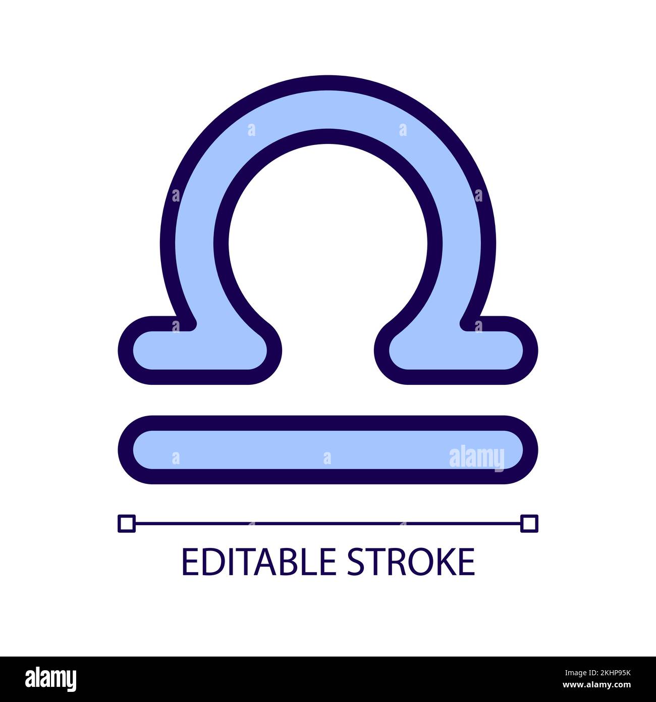 Libra constellation cartoon illustration Cut Out Stock Images ...