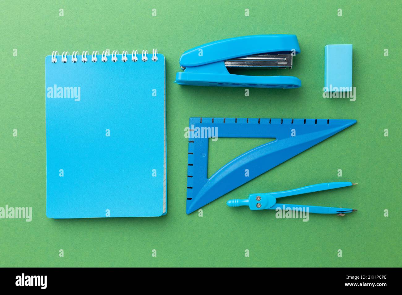 Colored items for school on a bright background. High quality photo ...