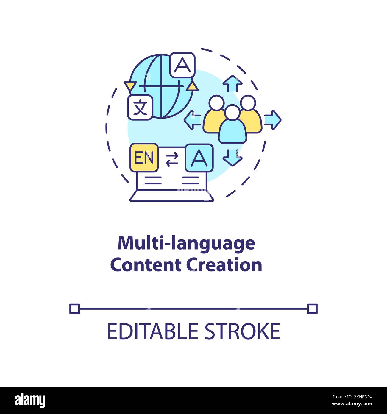 Multiple multi language Stock Vector Images - Alamy