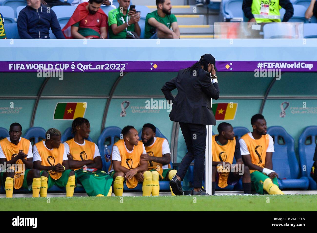 Al Wakrah, Qatar. 24th Nov, 2022. AL WAKRAH, QATAR - NOVEMBER 24: Coach ...