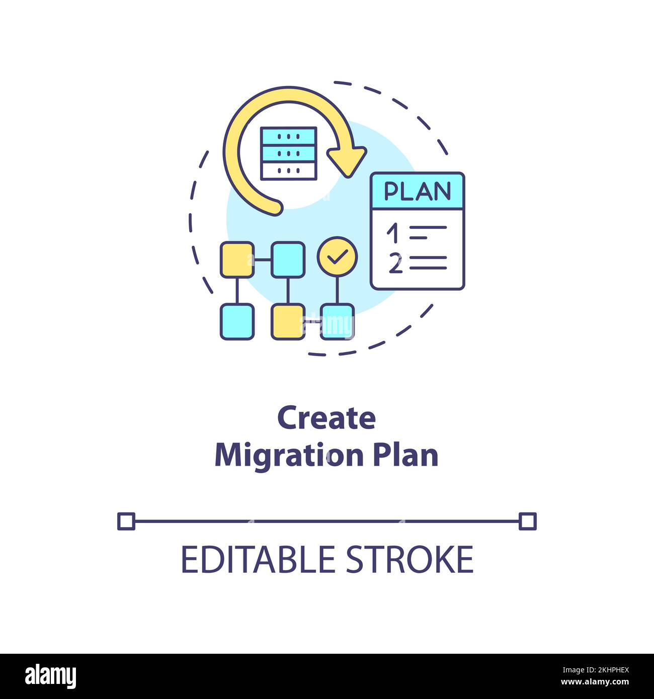 Create migration plan concept icon Stock Vector Image & Art - Alamy Create migration plan concept icon Stock Vector Image & Art - Alamy