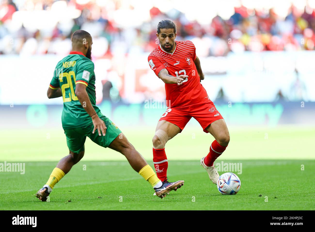 Ricardo Rodriguez during the FIFA World Cup Qatar 2022 Group G match ...