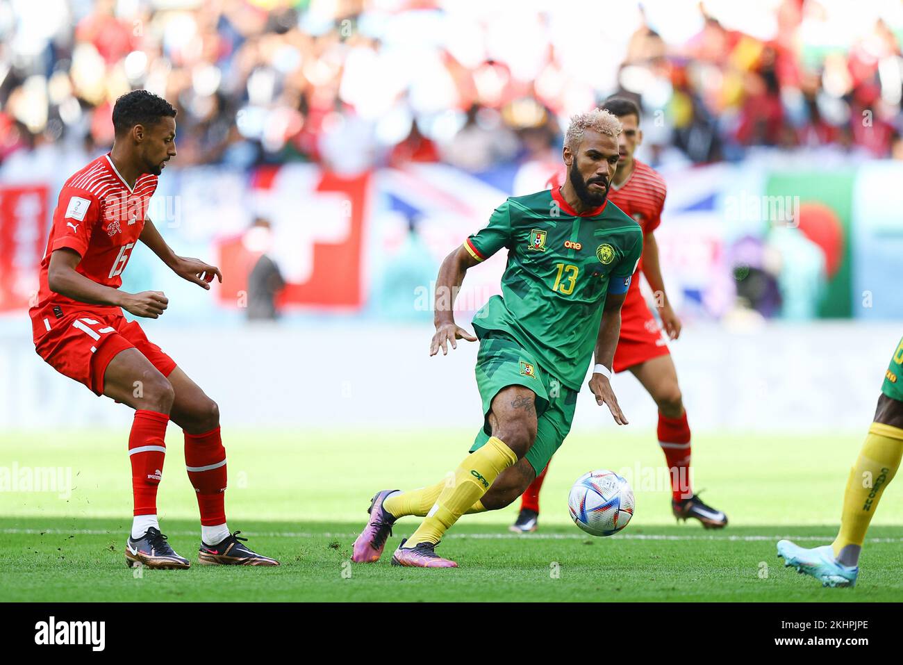 Eric Maxim Choupo-Moting during the FIFA World Cup Qatar 2022 Group G ...