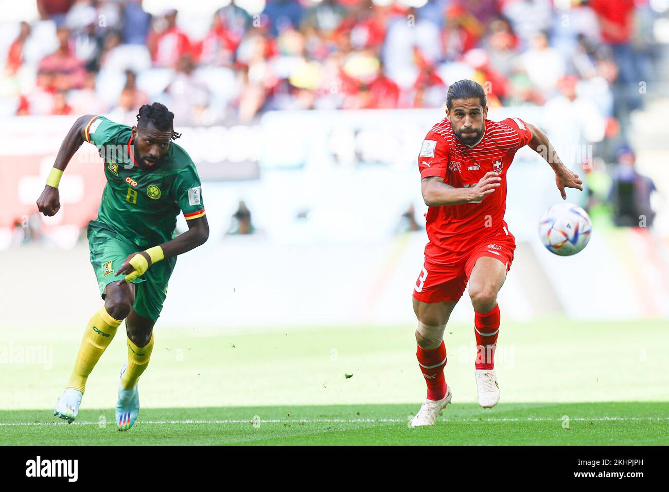 Ricardo Rodriguez during the FIFA World Cup Qatar 2022 Group G match ...