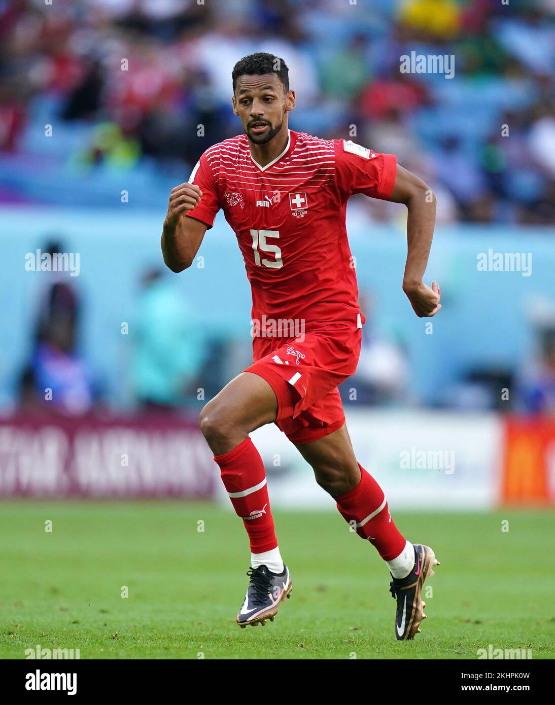 Switzerland's Djibril Sow during the FIFA World Cup Group G match at ...