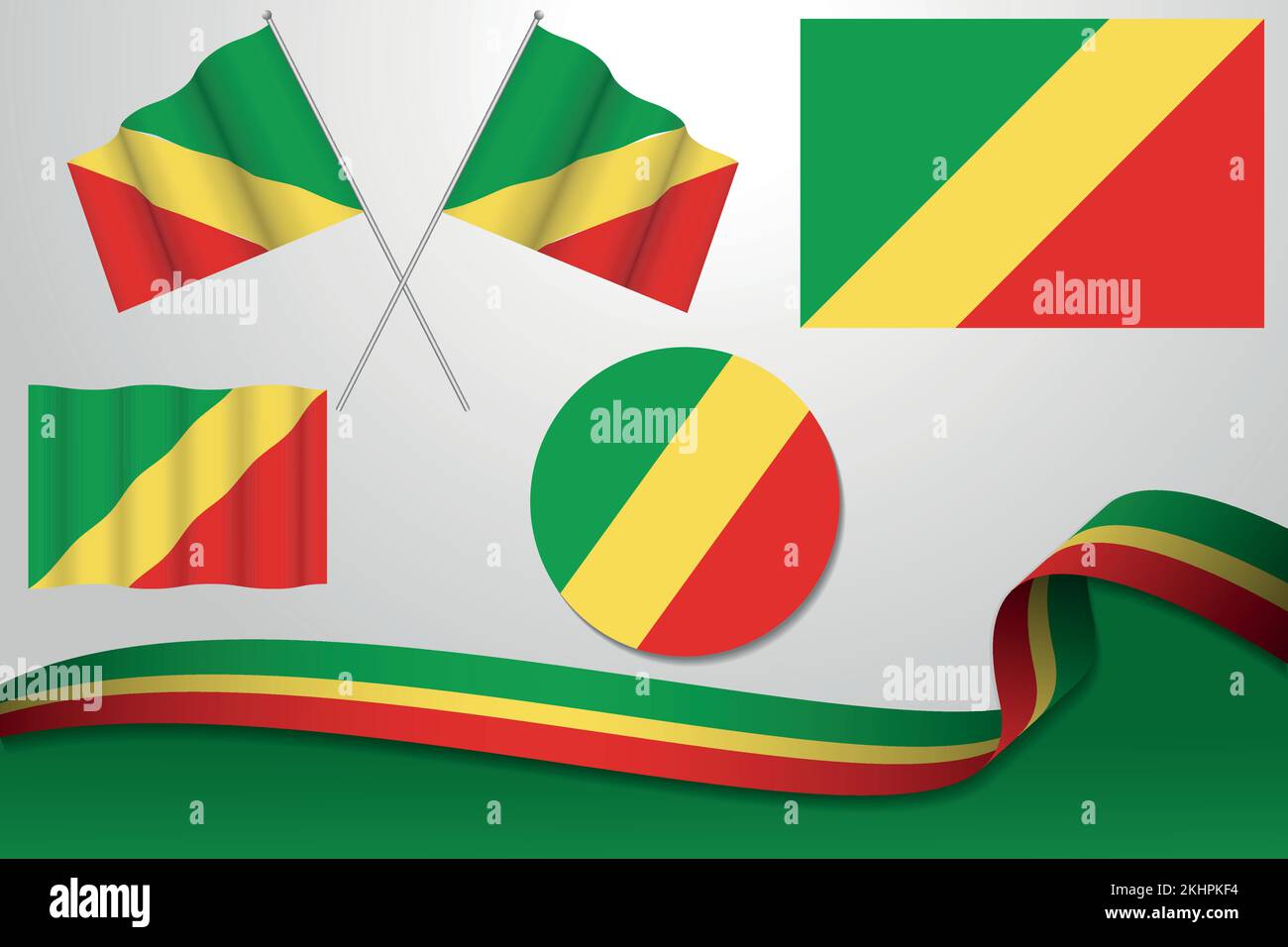 Congo flags hi-res stock photography and images - Alamy