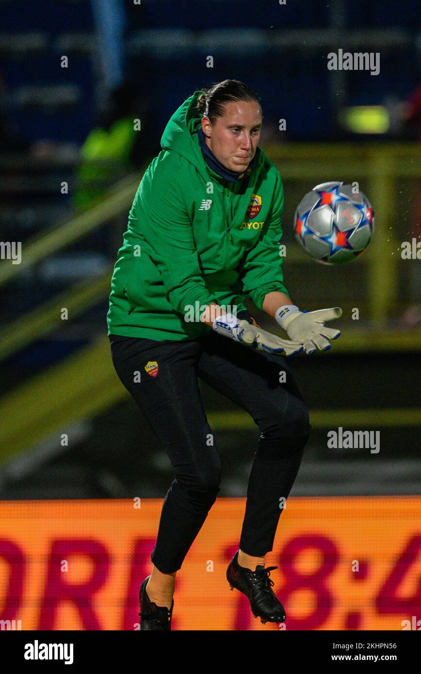 Emma Lind (AS Roma Women) during the UEFA Women’s Champions League 2022 ...