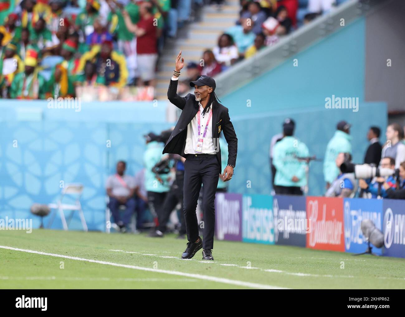 Al Wakrah, Qatar. 24th November 2022; Al Janoub Stadium, Al Wakrah ...