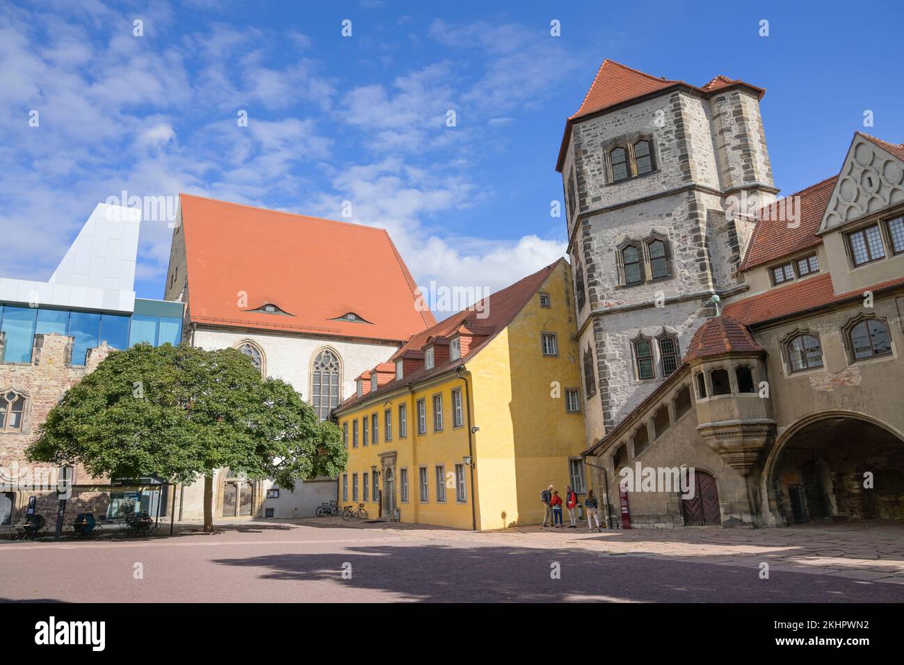 Burghof, Kunstmuseum, Moritzburg, Friedemann-Bach-Platz, Halle an der ...