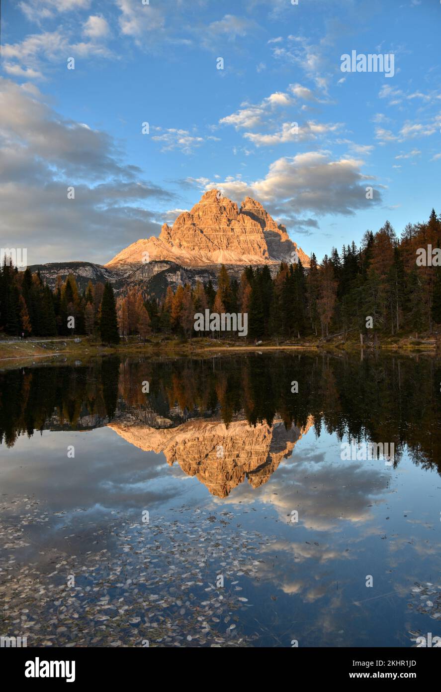 Sonnenuntergang tre cime hi-res stock photography and images - Alamy
