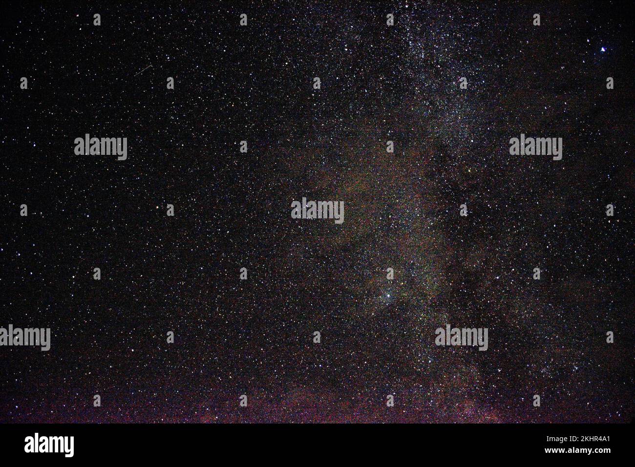 Himmel, Milchstraße, Nacht, Sterne, Planeten, Satelliten, Starlink ...