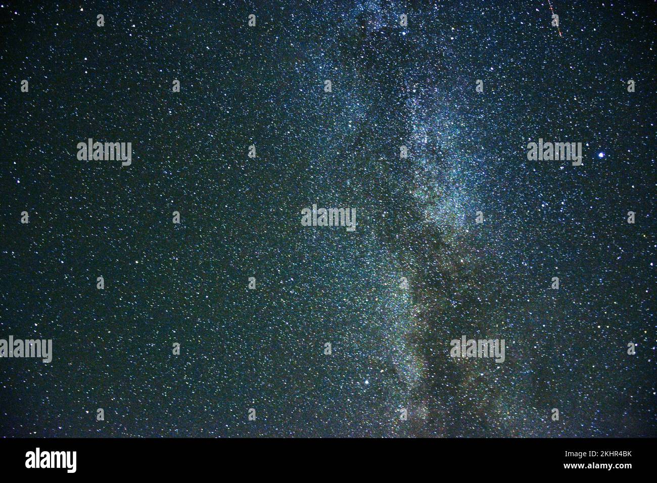 Himmel, Milchstraße, Nacht, Sterne, Planeten, Satelliten, Starlink ...