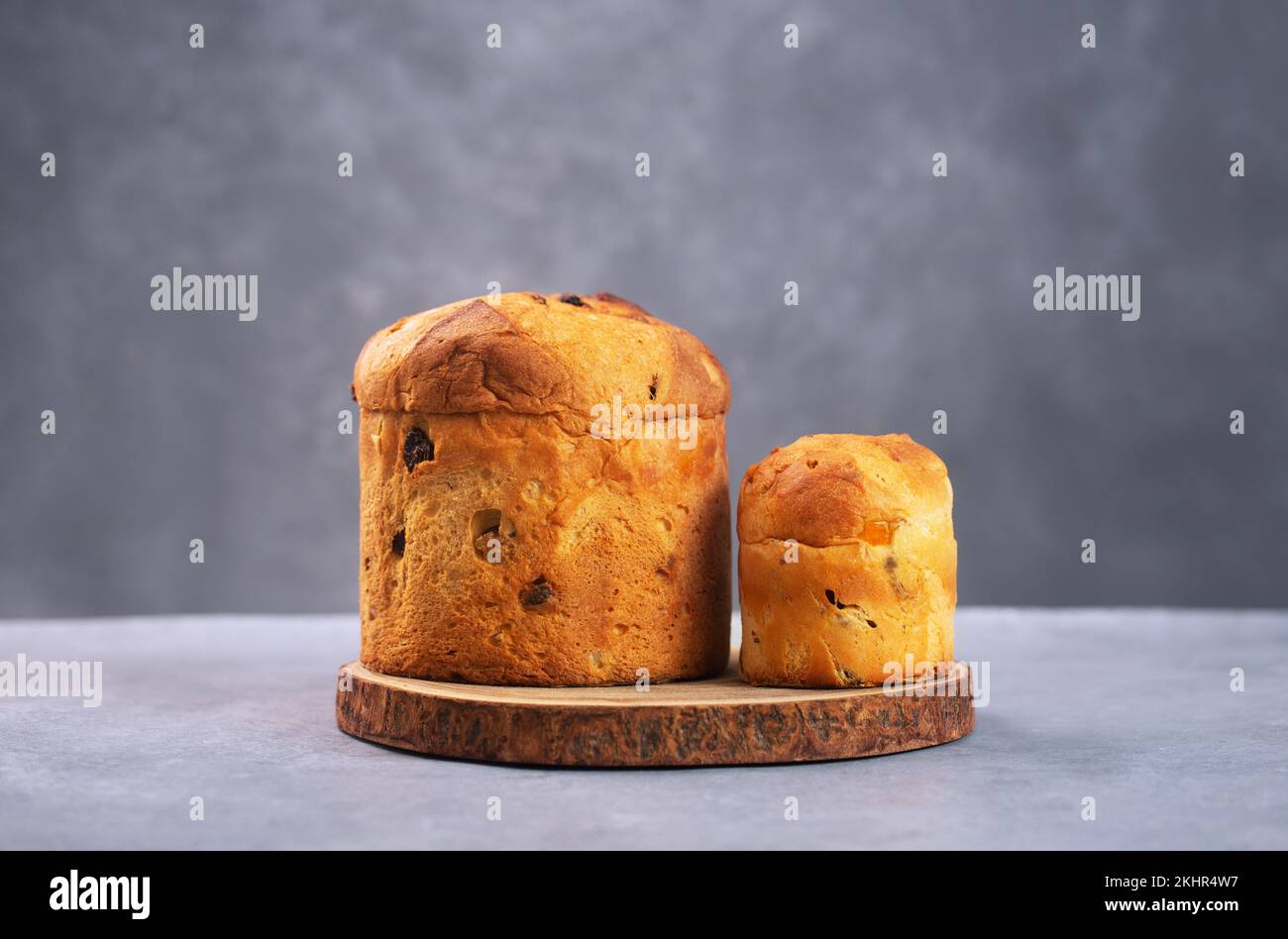 Panettone is the traditional Italian Milan sweet bread for Christmas on ...