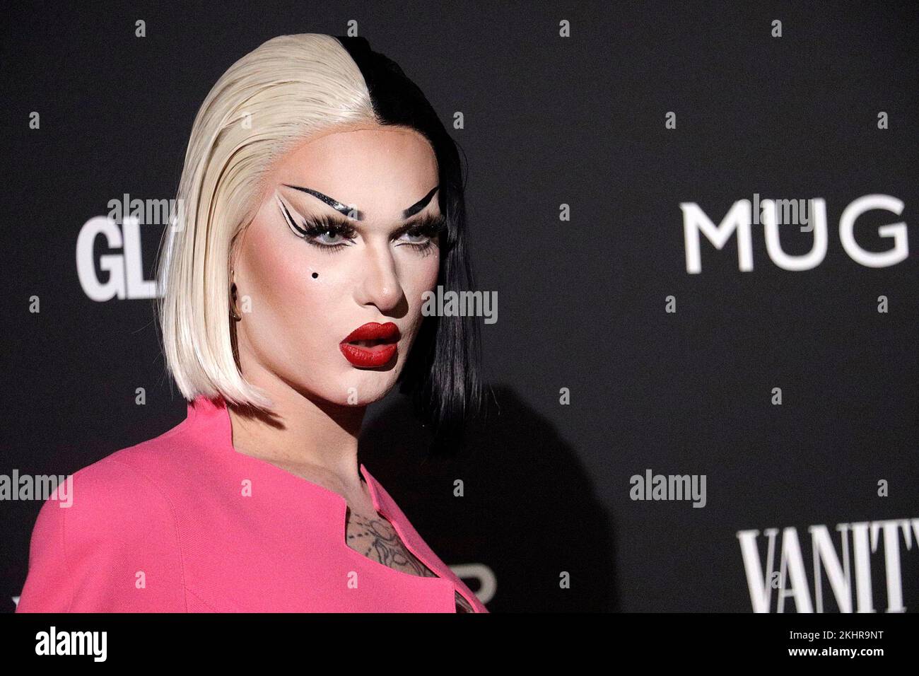 Dovima Nurmi attends the 30th anniversary party of Thierry Mugler's ...