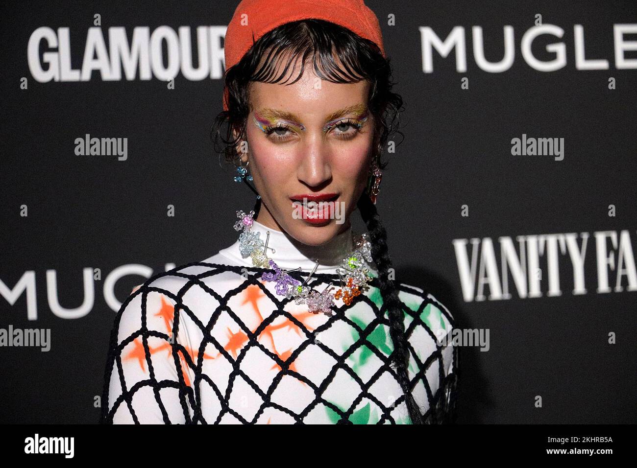 Cuentos Rosales attends the 30th anniversary party of Thierry Mugler's ...