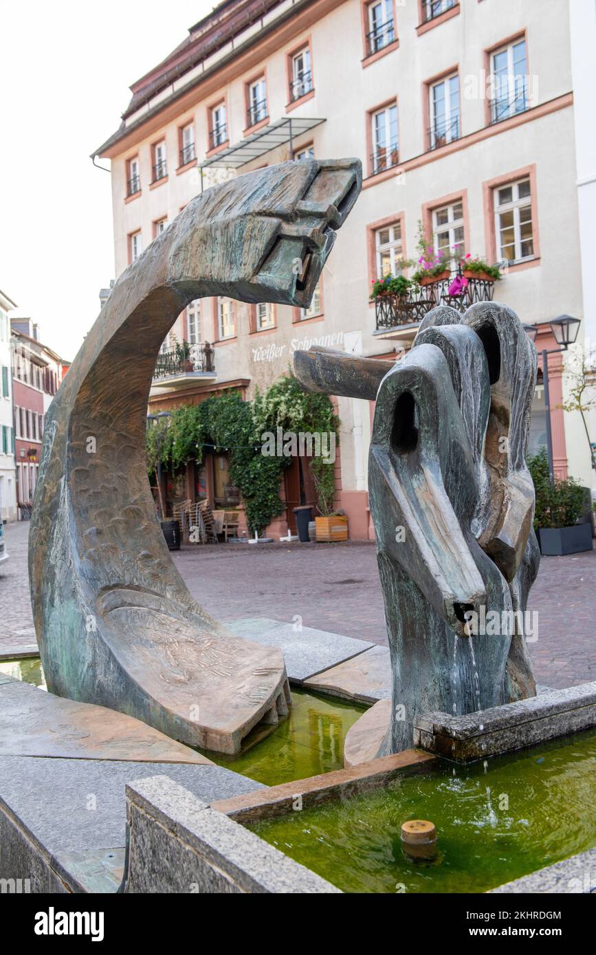 Fountain in heidelberg hi-res stock photography and images - Alamy