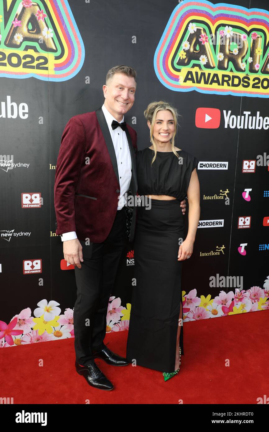 Sydney, Australia. 24th Nov, 2022. Former Wiggles Simon Pryce and ...