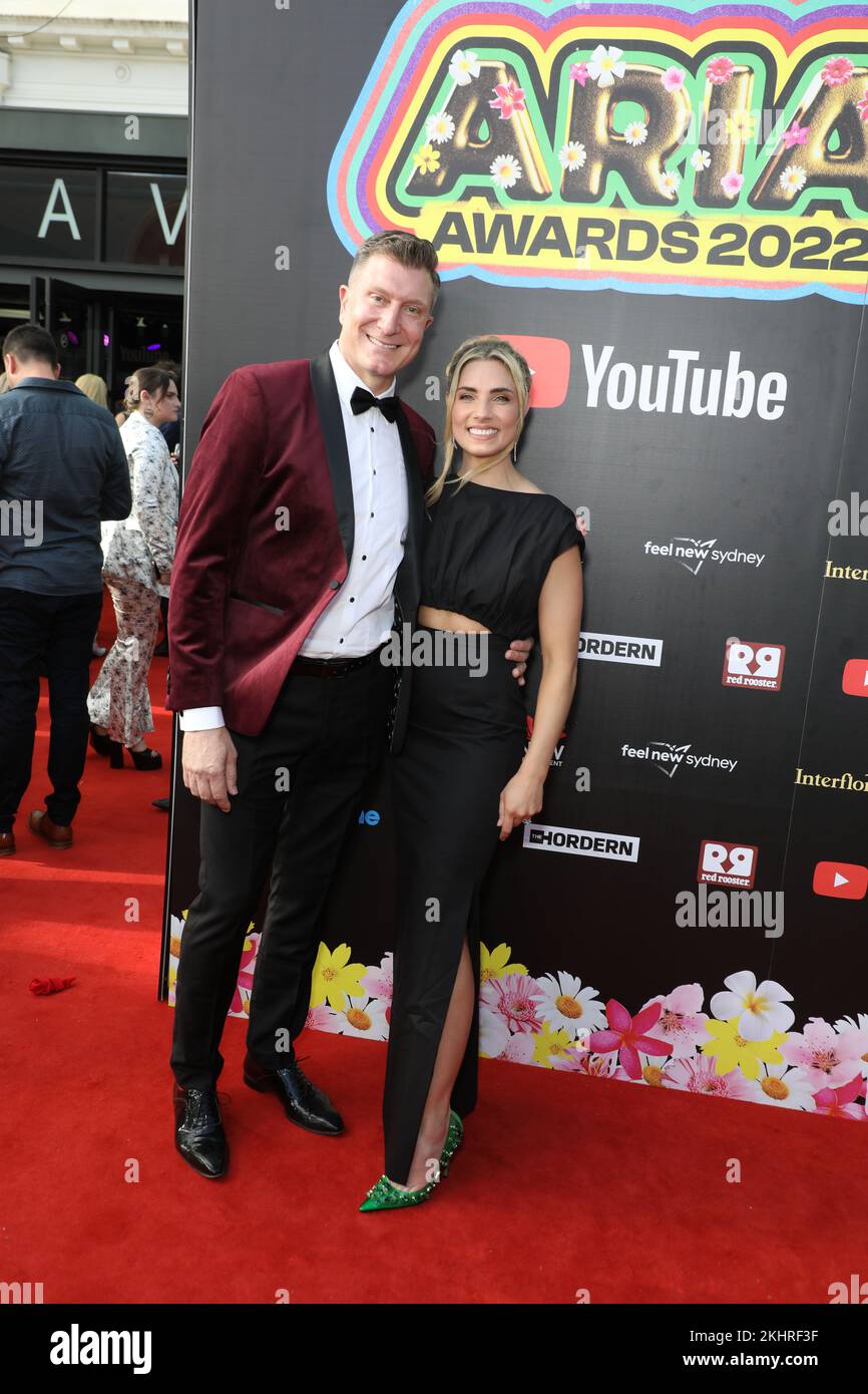 Sydney, Australia. 24th Nov, 2022. Former Wiggles Simon Pryce and ...