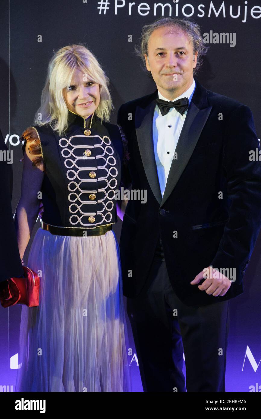 Madrid, Spain. 23rd Nov, 2022. (L-R) Eugenia Martínez de Irujo and ...