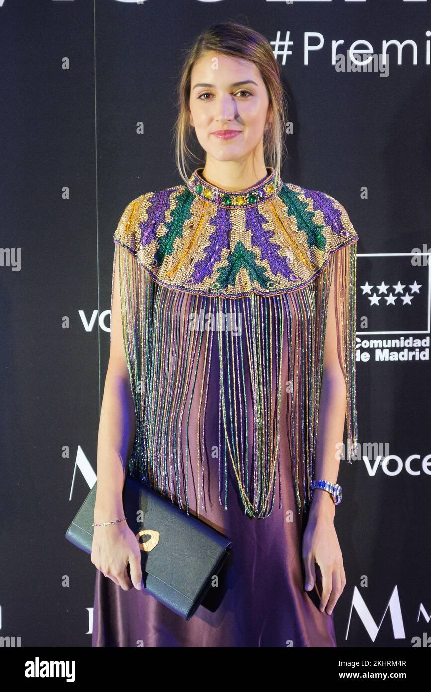 Madrid, Spain. 23rd Nov, 2022. Valentina Suarez attends the photocall ...